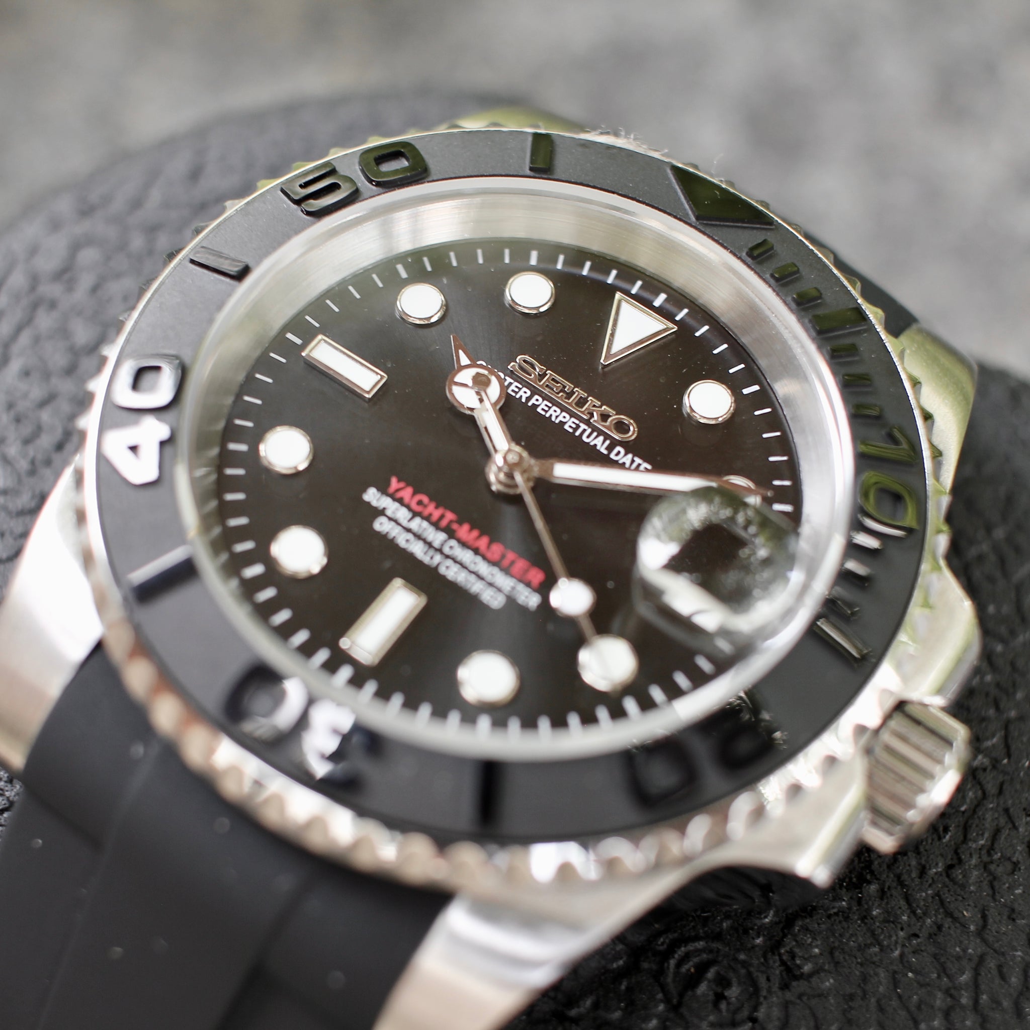 Seiko Mod - Silver Mariner Elite – My Store